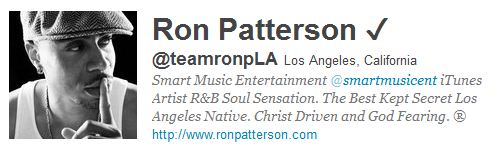 WWW.RONPATTERSON.COM | The Official Website for Ron Patterson (The Best ...